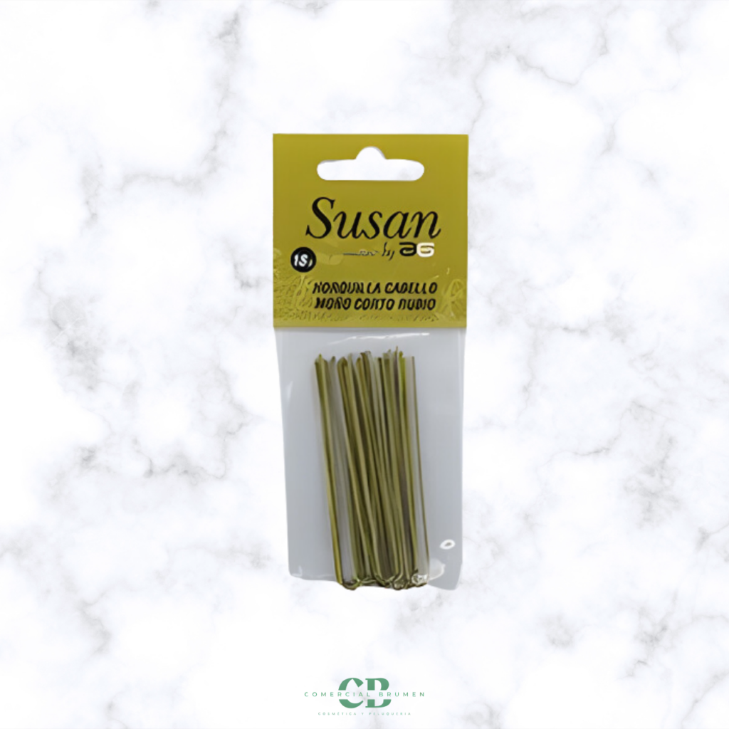 HORQUILLAS MOÑO RUBIO 18 UNIDADES CLIP ASUER | Comercial Brumen ...